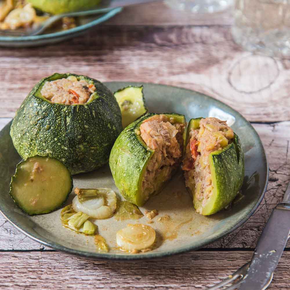 Zucchine ripiene di tonno - Ricetta Fatto in casa da Benedetta