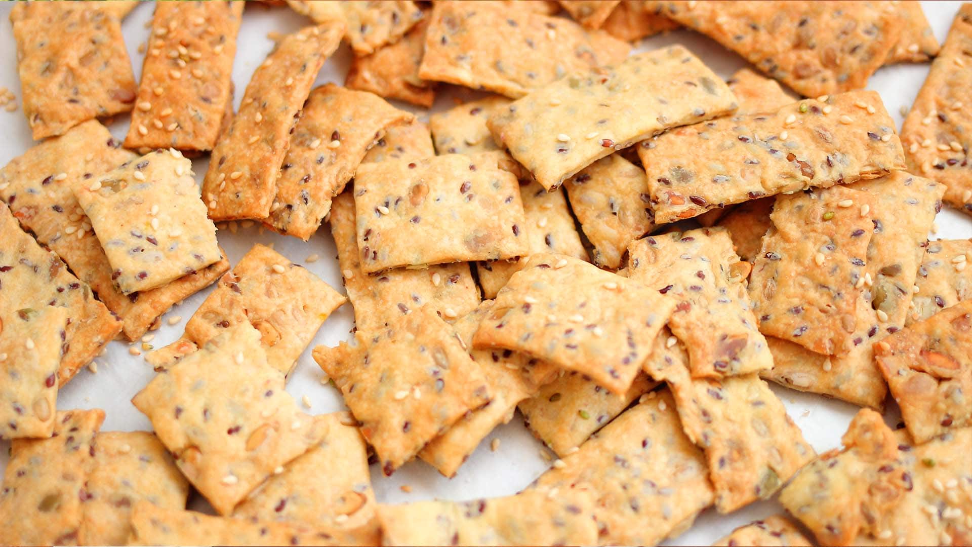 Crackers ai semi - Ricetta Fatto in casa da Benedetta