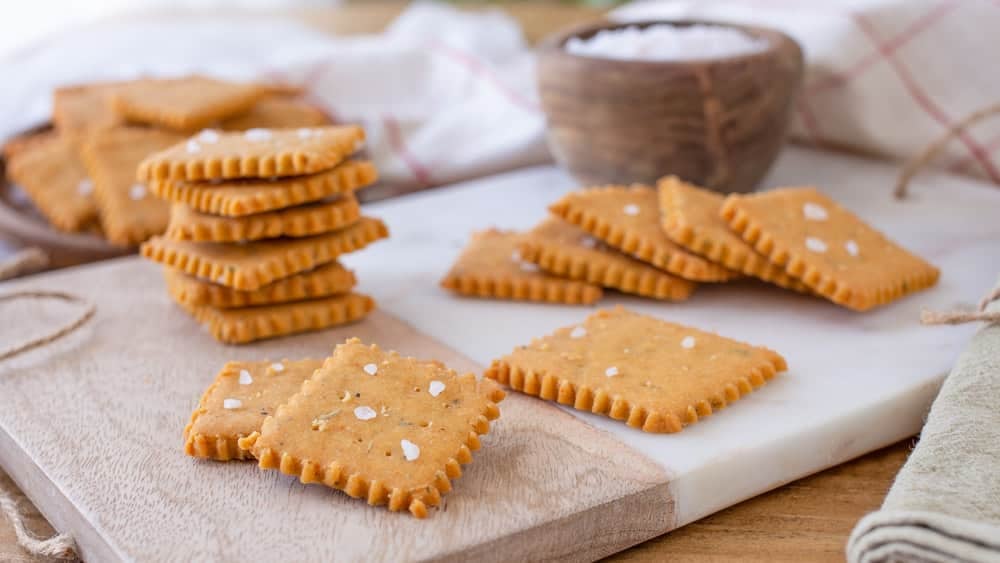 Crackers senza glutine - Ricetta Fatto in casa da Benedetta