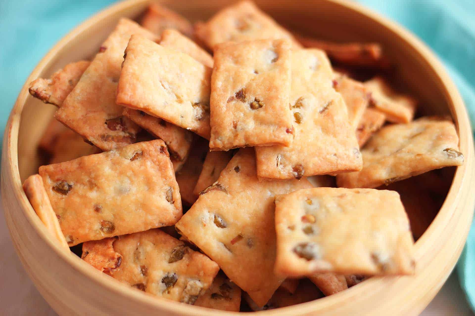 Crackers alle olive - Ricetta Fatto in casa da Benedetta
