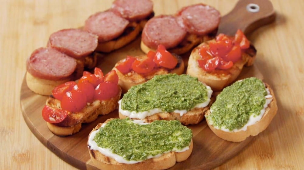 Tris di bruschette - Ricetta Fatto in casa da Benedetta