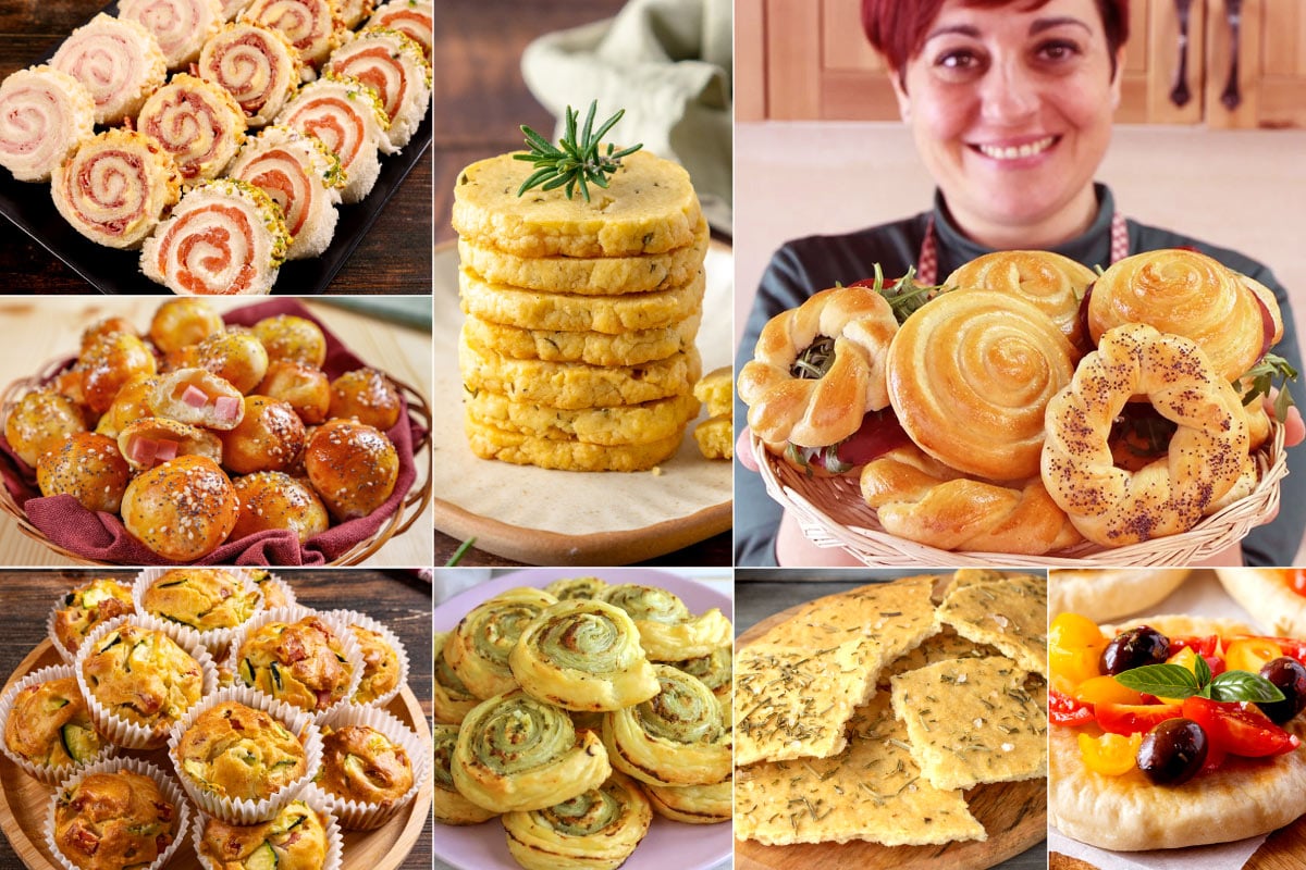 Merende salate: tante ricette golose e genuine - Fatto in casa da Benedetta