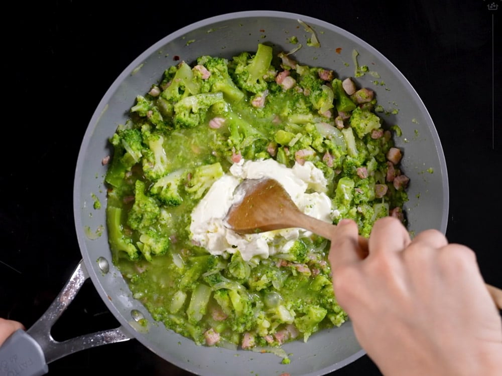 Pasta broccoli e pancetta - Ricetta Fatto in casa da Benedetta