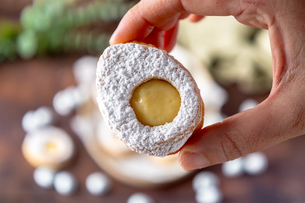 Biscotti uovo con crema pasticcera - Ricetta Fatto in casa da Benedetta