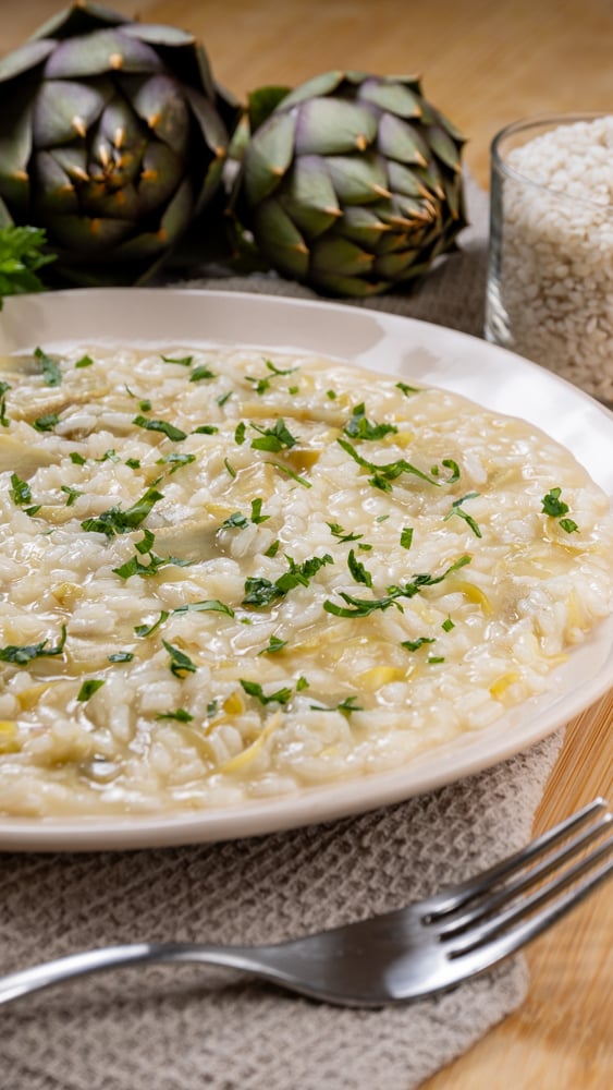 Risotto ai carciofi - Ricetta Fatto in casa da Benedetta