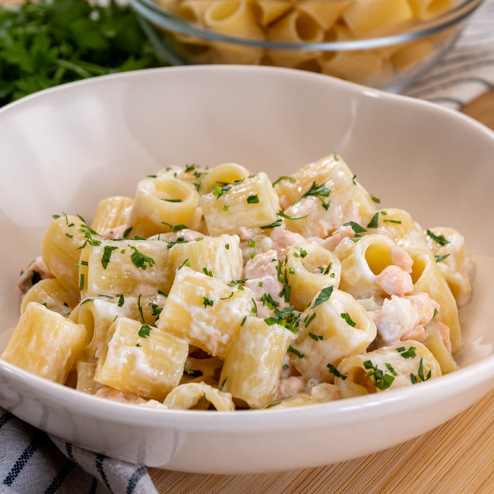 Pasta salmone e robiola - Ricetta Fatto in casa da Benedetta