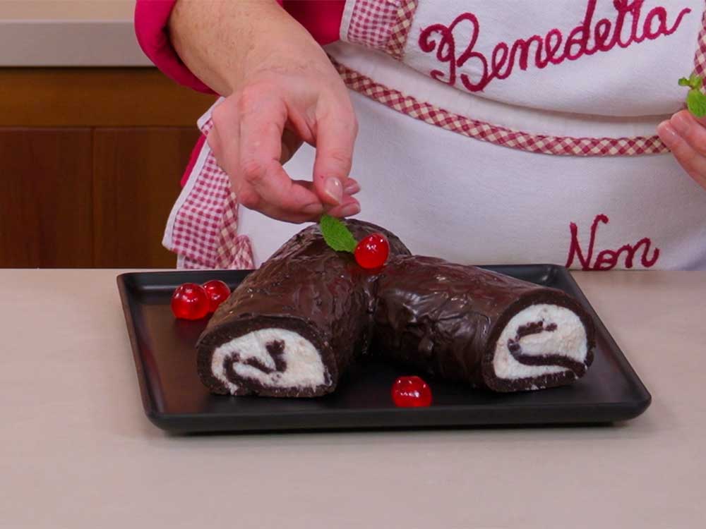 Tronchetto di Natale senza cottura - Ricetta Fatto in casa da Benedetta