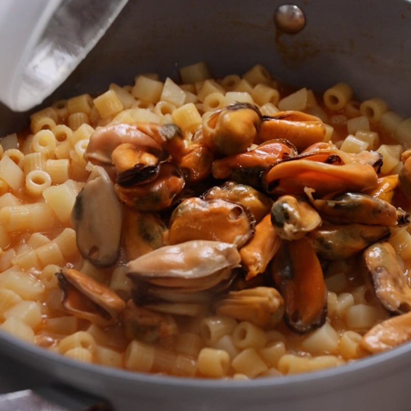 Pasta patate e cozze - Ricetta Fatto in casa da Benedetta