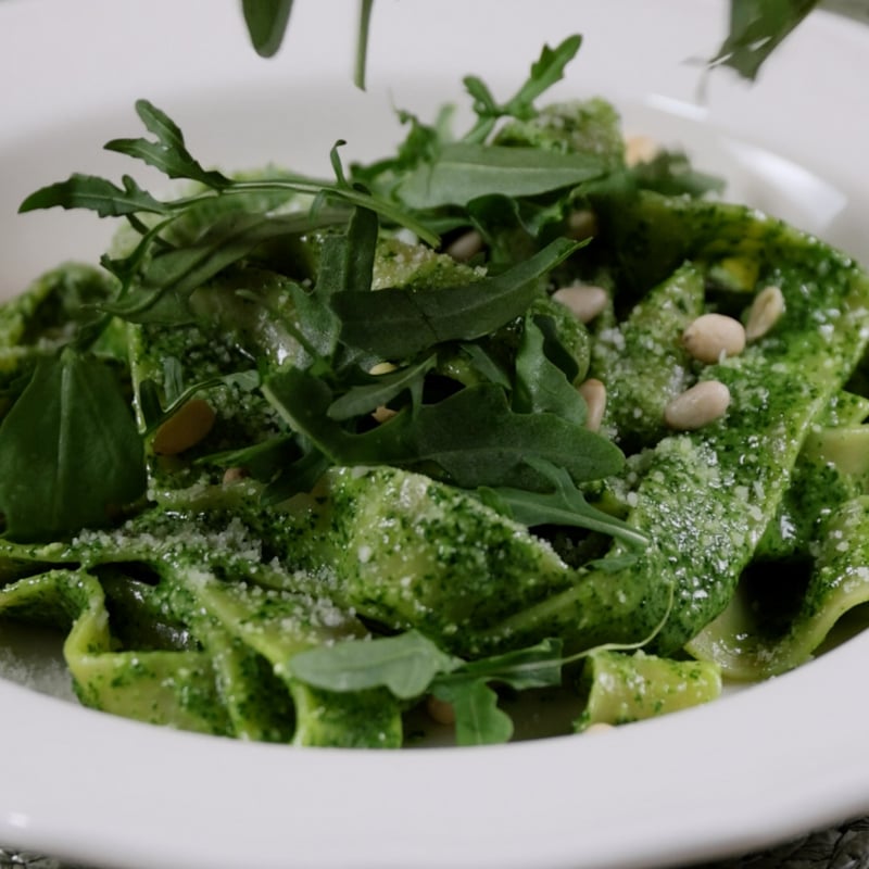 Pasta con la rucola - Ricetta Fatto in casa da Benedetta