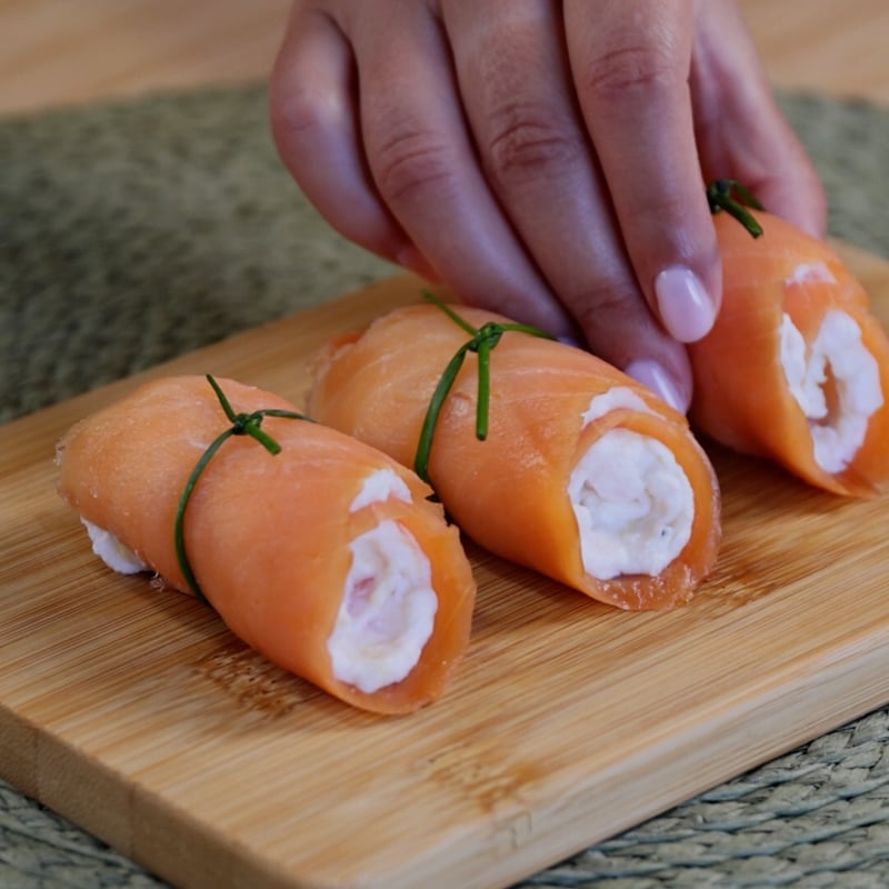 Involtini di salmone - Ricetta Fatto in casa da Benedetta