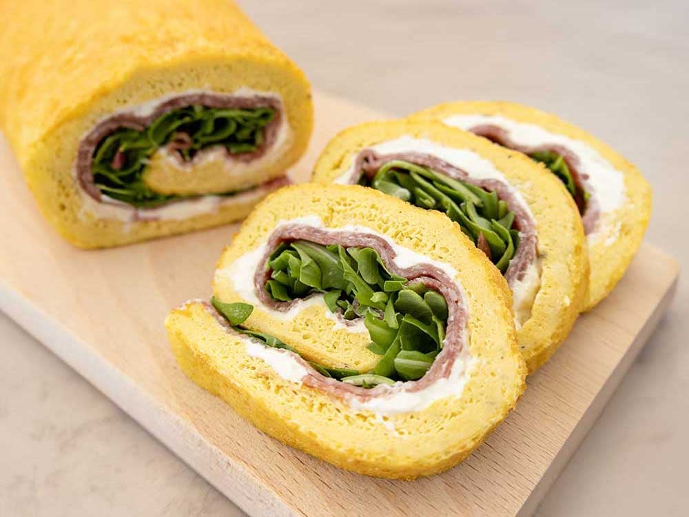 Rotolo di frittata in friggitrice ad aria - Ricetta Fatto in casa da ...