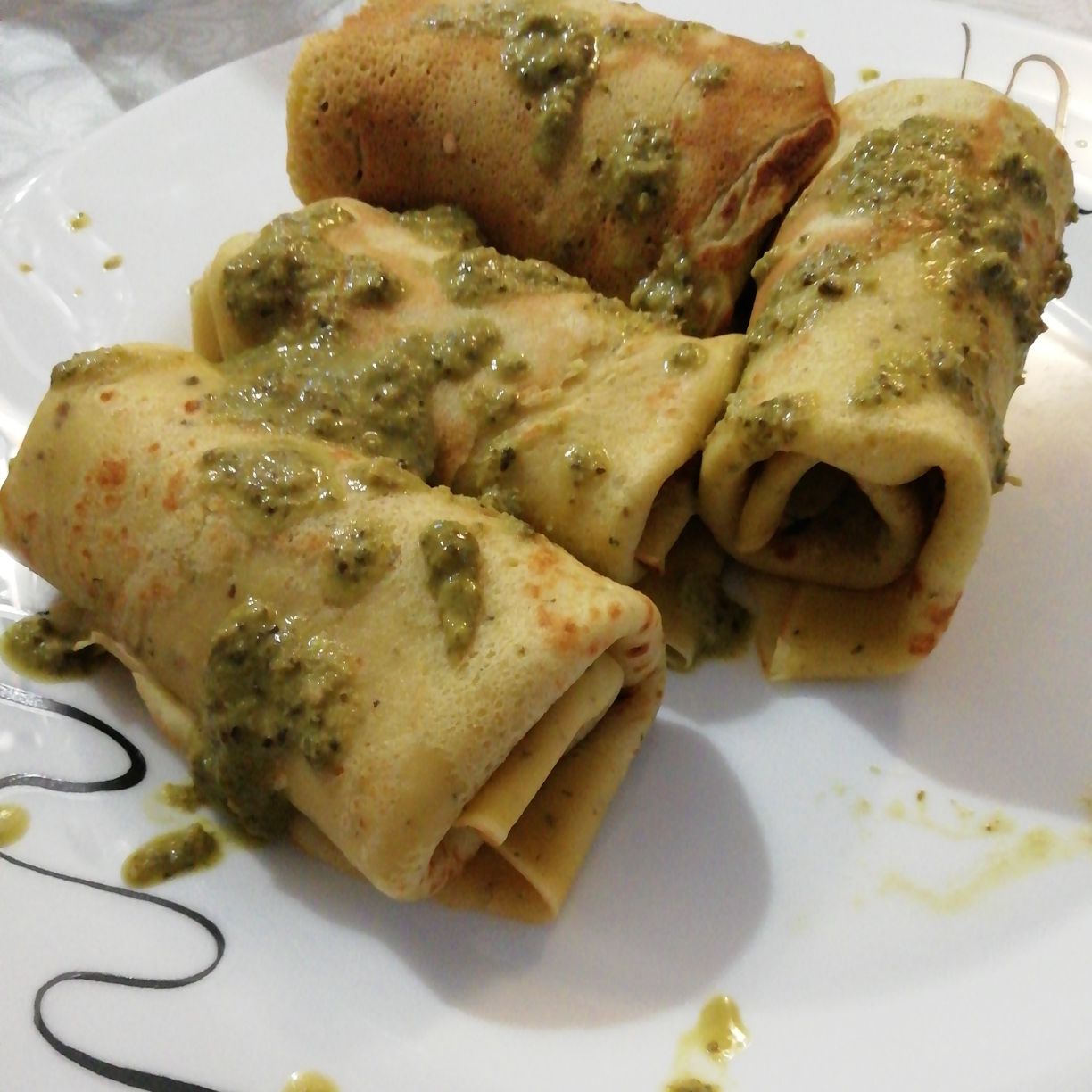 Crepes al pesto - Ricetta Fatto in casa da Benedetta