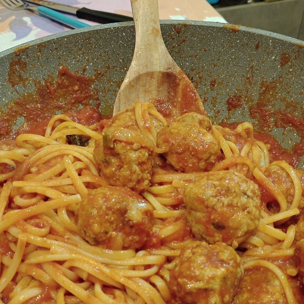 Spaghetti con polpette - Ricetta Fatto in casa da Benedetta