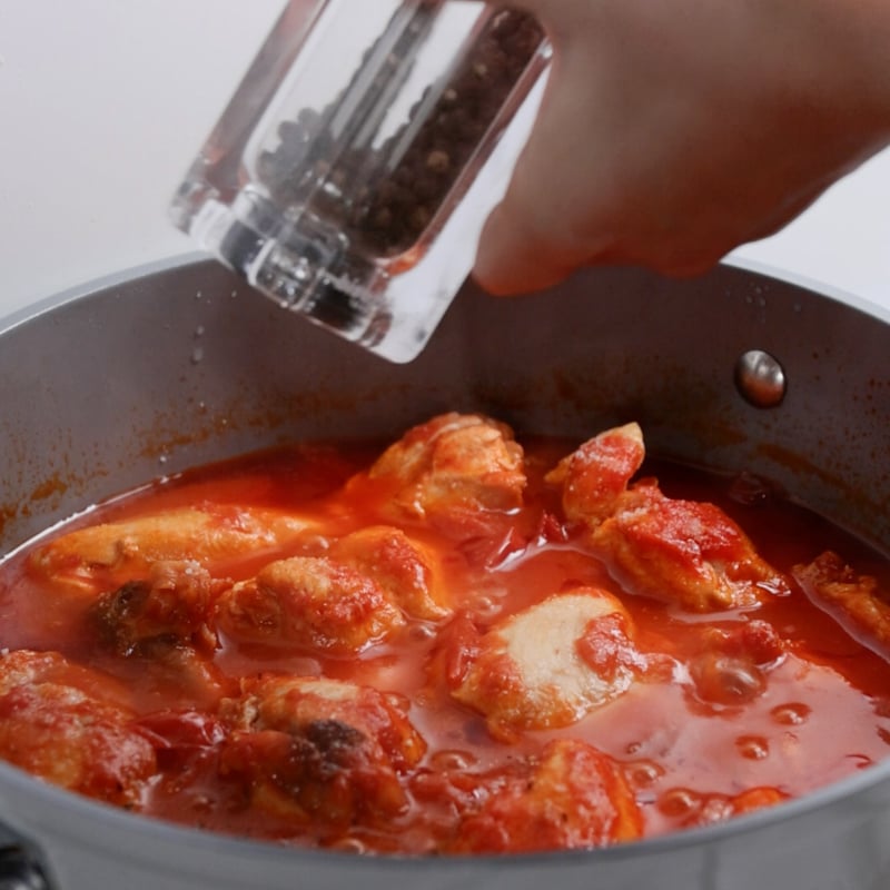 Pollo al sugo - Ricetta Fatto in casa da Benedetta