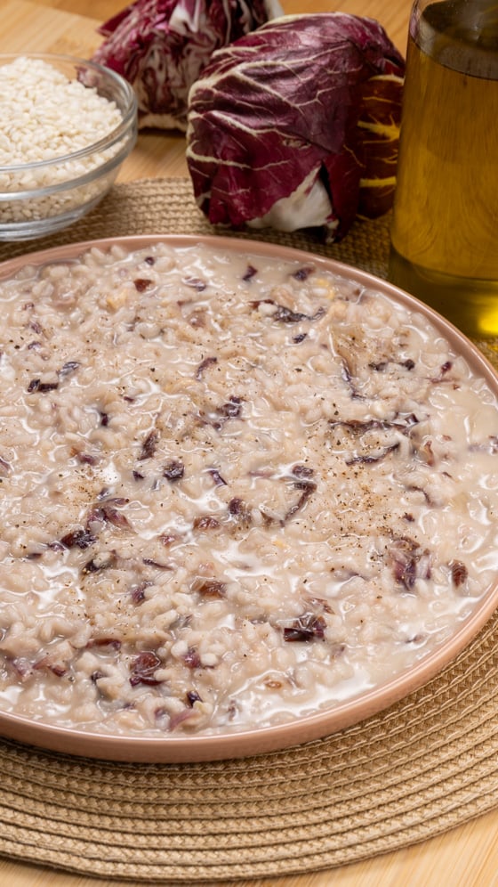 Risotto radicchio e scamorza - Ricetta Fatto in casa da Benedetta