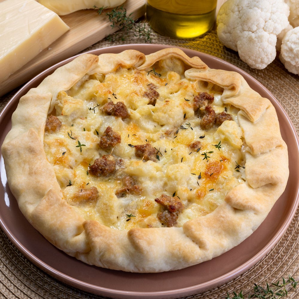 Torta salata con cavolfiore - Ricetta Fatto in casa da Benedetta