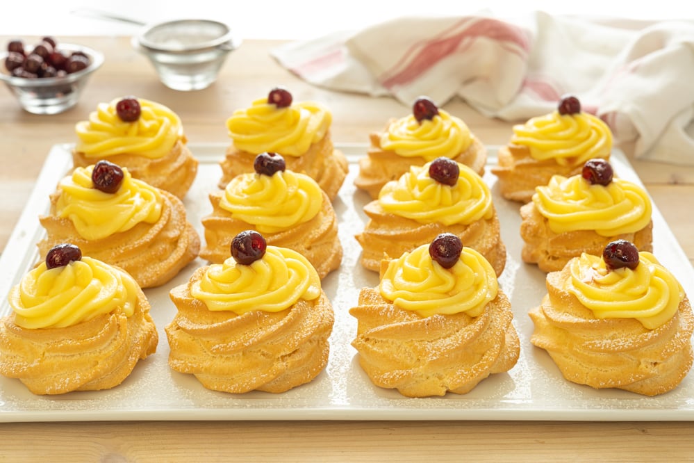 Zeppole senza glutine al forno - Ricetta Fatto in casa da Benedetta
